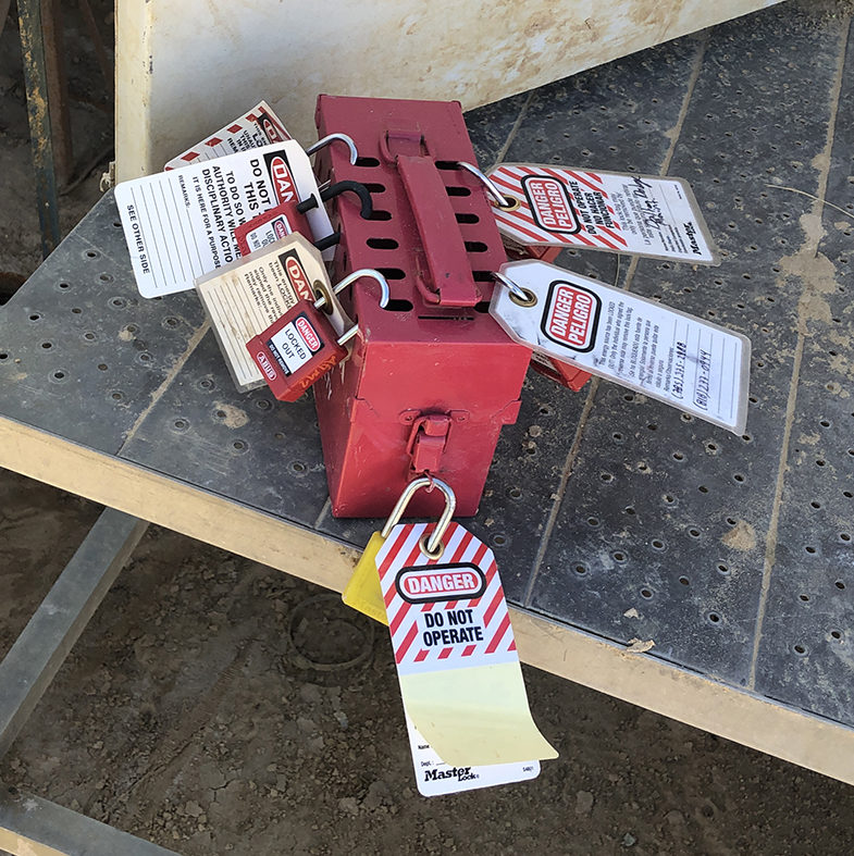 Lock Out / Tag Out / Try Out - Black Mountain Sand